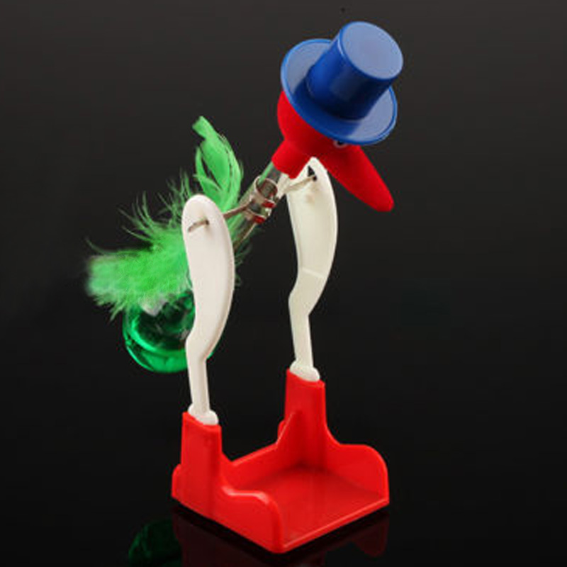 Drinking Bird Dippy Lucky Novelty Happy Duck Bobbing Toy Einstein Retro Glass Ebay