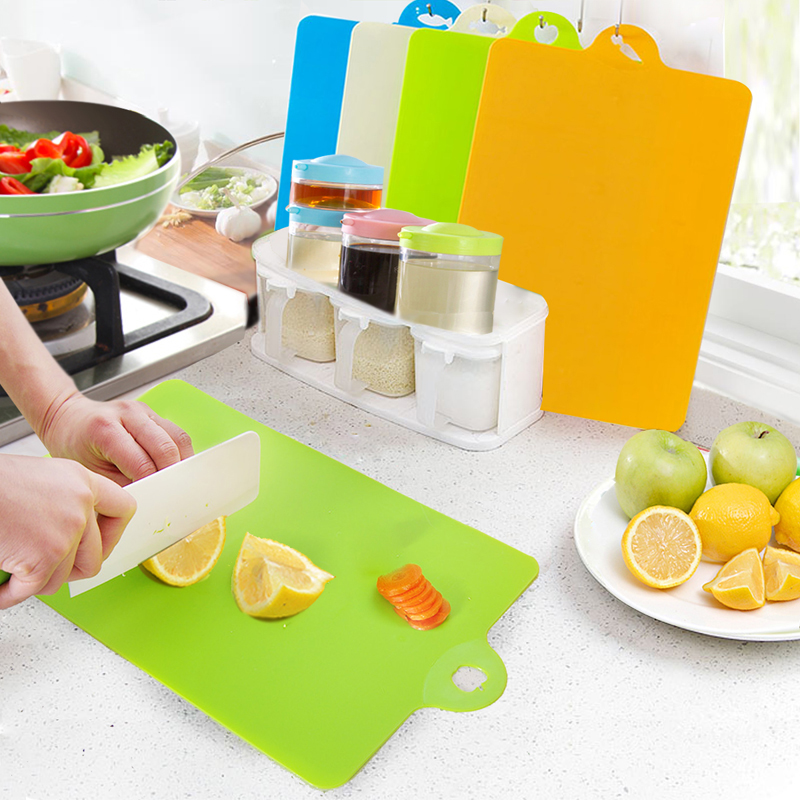 Flexible Kitchen Plastic Cutting Chopping Vegetable Fruit Mat Board ...