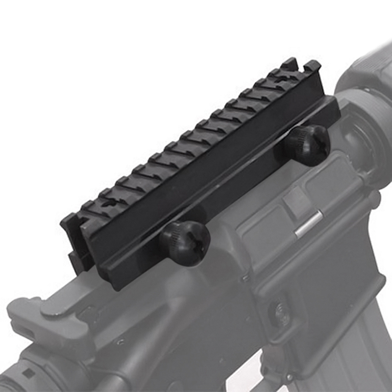 Optic Riser Mount TACFUN 1 Inch See-Through Riser Scope Rail - 8 Slot ...