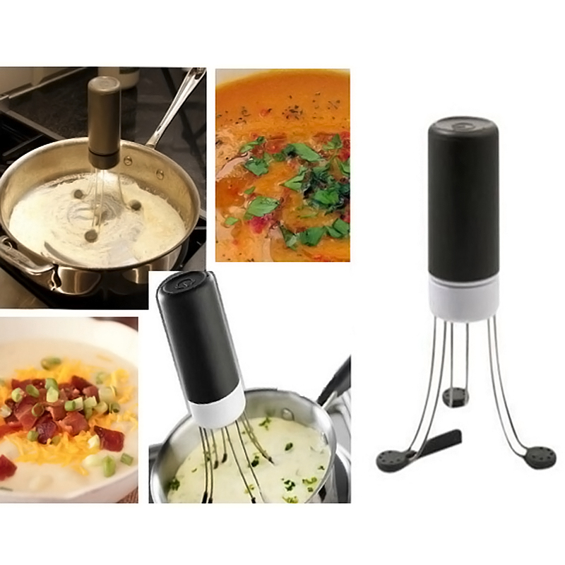 Automatic Hands Free Robo Food Sauce Auto Stirrer Stir Blender Utensil ...