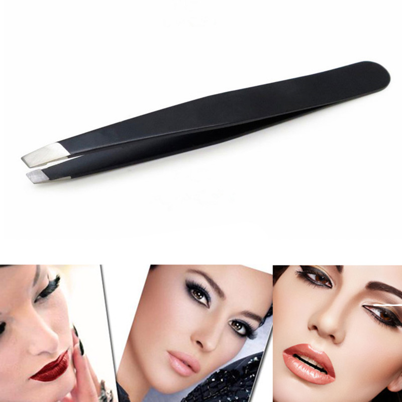 Buy Convenient Fashio Black Eyebrow Flash Deals Tweezer Makeup ...