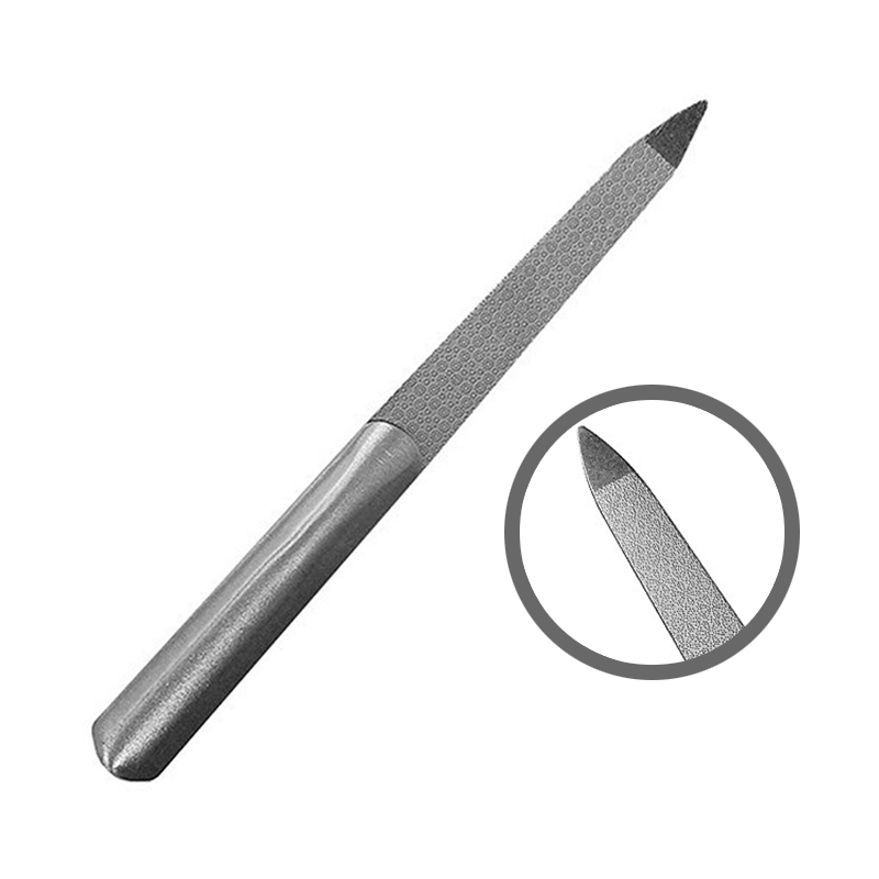 Buy Stainless Steel Metal Nail Art New Pedicure Tool Dual Sided File ...