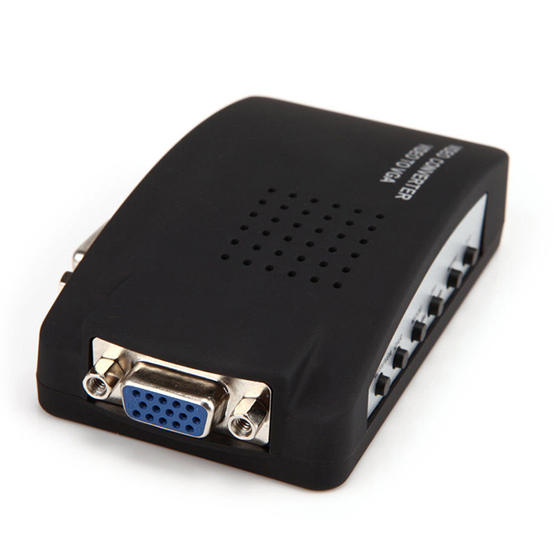 Convertor video AV la VGA - Transforma SEMNAL AV (S-Video si RCA) în ...