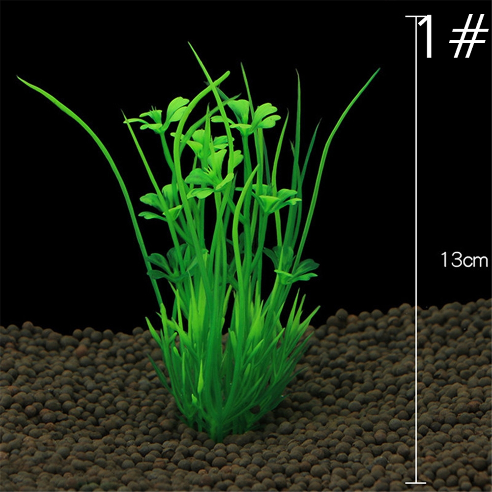 Buy Artificial Plastic Aquarium Plants Grass for Aquarium Background ...