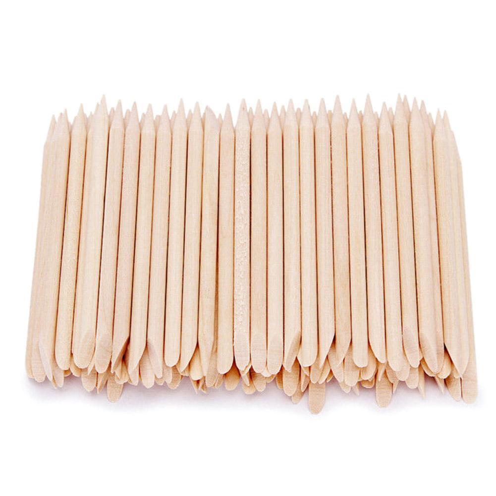 Buy 50pcs Flash Deals / 100pcs Ready stock 11.5cm Nail Art Wood Sticks ...