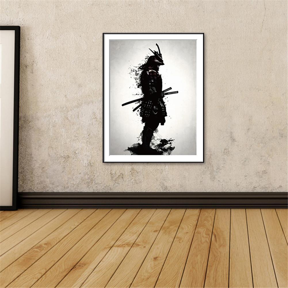 Buy Japanese Samurai Canvas Painting Oil Painting No Frame Home ...