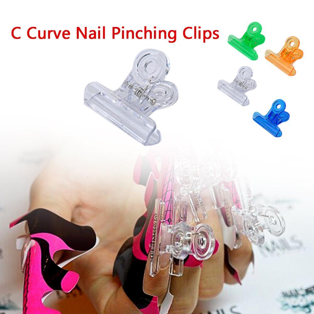 Buy 31mm Hot Sale Nail Art Fashio Extension Nail Curve Securing Clip on ...