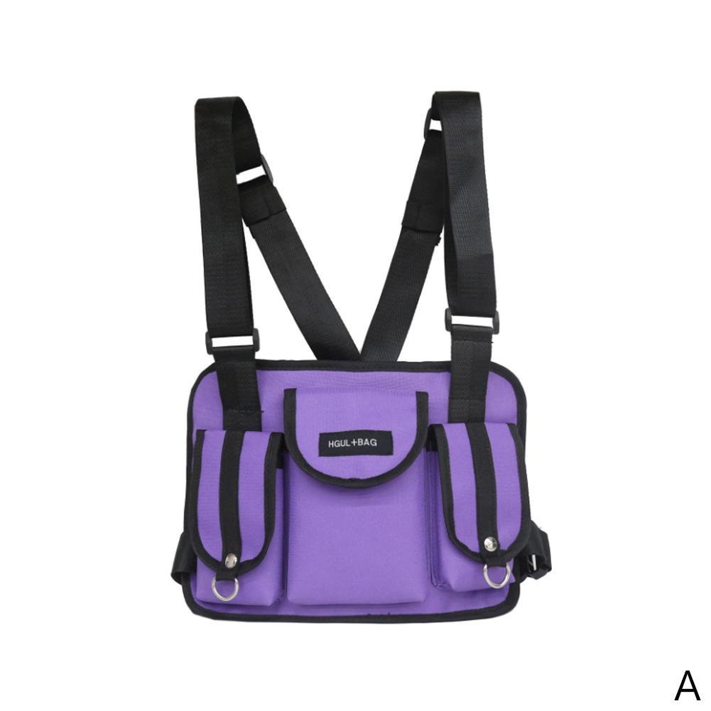 Buy Fashion Vest Nylon Chest Rig Bag Hip Hop Functional Streetwear ...