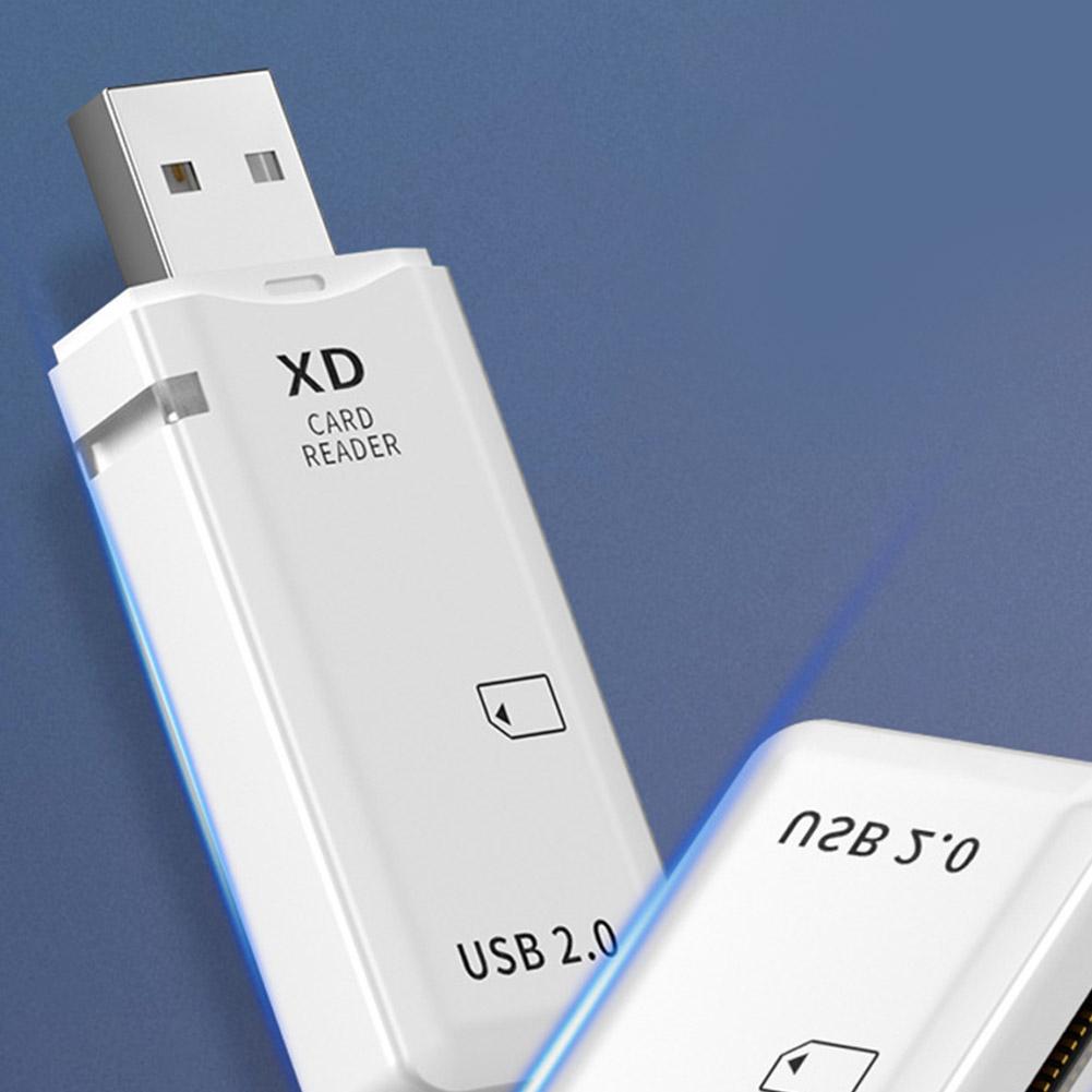 Card Reader USB2.0 128GB XD Memory XD Picture Card Adapter Plug And ...