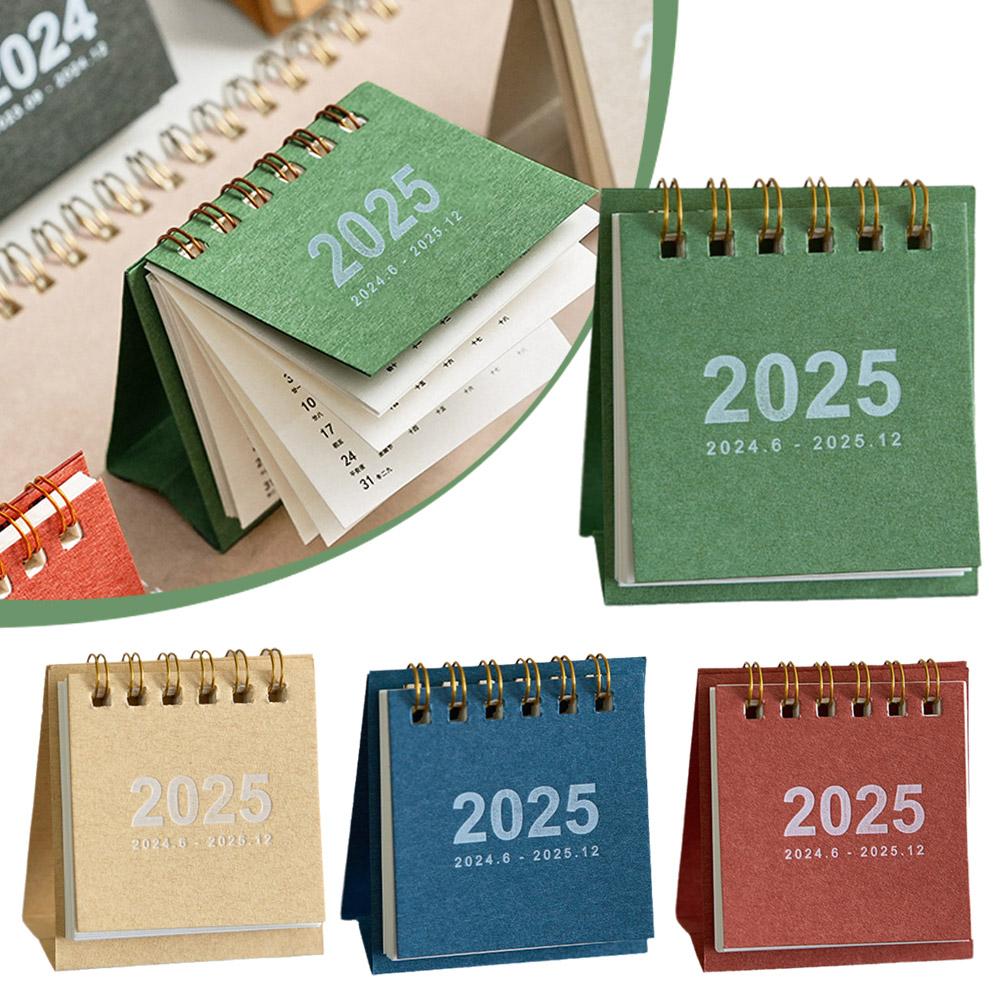 Ruifaya Mini calendario de escritorio 2024-2025, julio de 2024 a ...