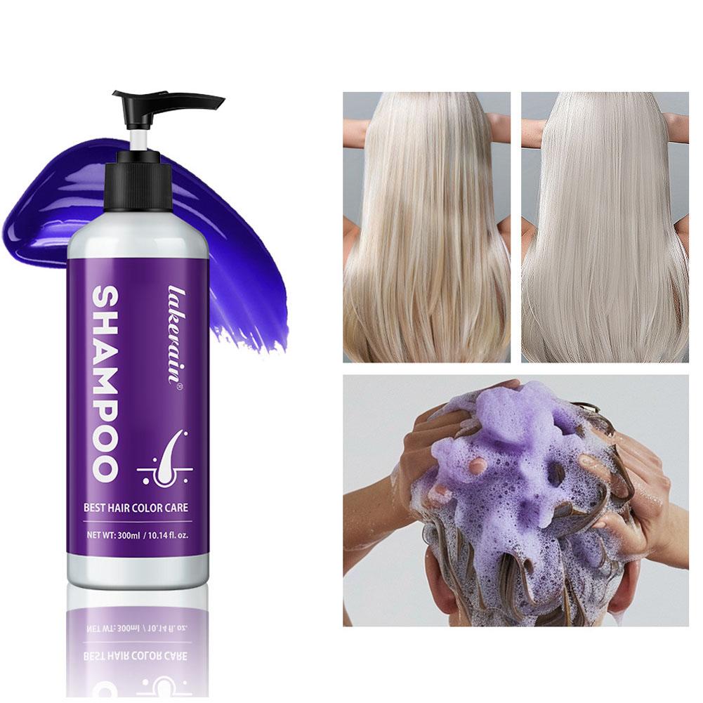 Wartleves Champú morado Lock Color de 300 ml que repara el color del ...