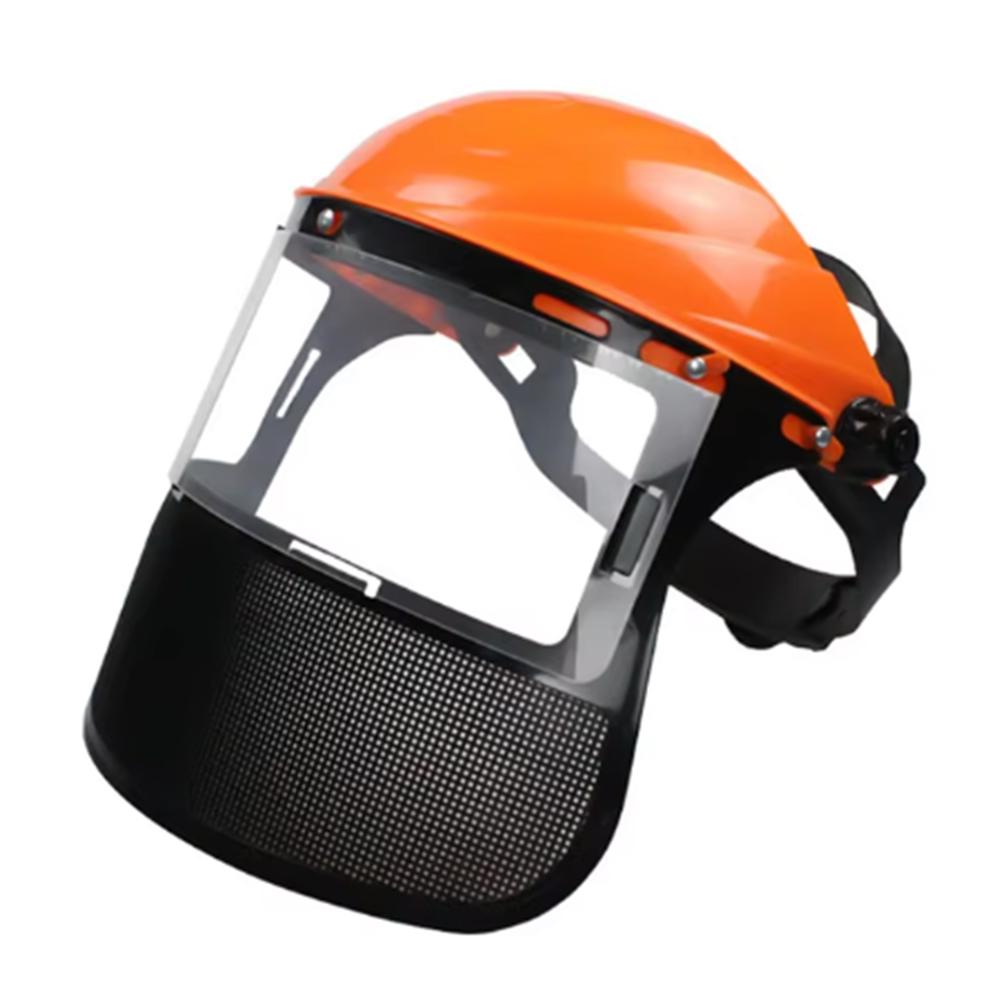 Forestry Helmet Garden Grass Trimmer Safety Helmet Hat With Full Face ...